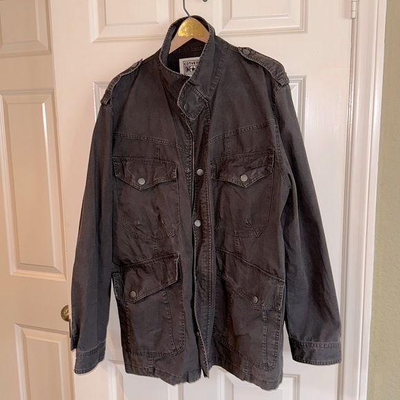Converse | Jackets & Coats | Converse One Star Utility Jacket Size Xl ...